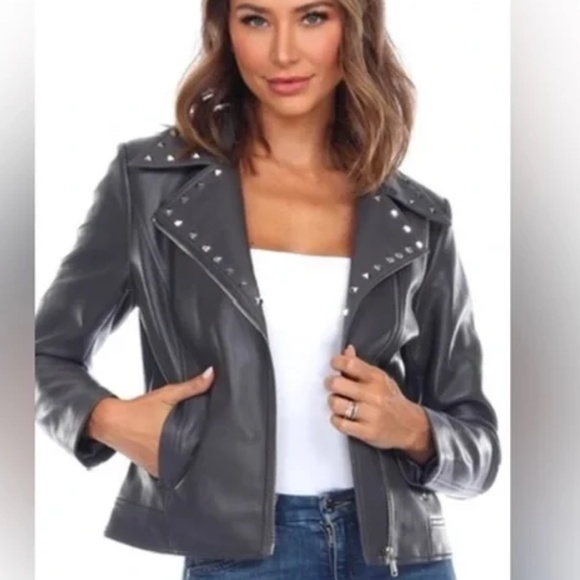 White Mark | Jackets & Coats | White Mark Midweight Motorcycle Jacket ...